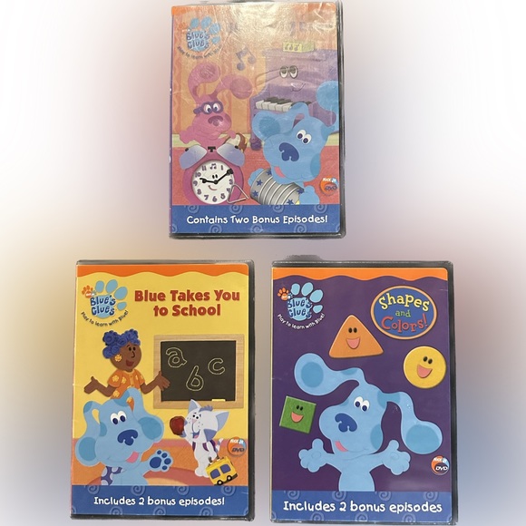 Media | Sold Dvdblues Clues 3 Dvds | Poshmark